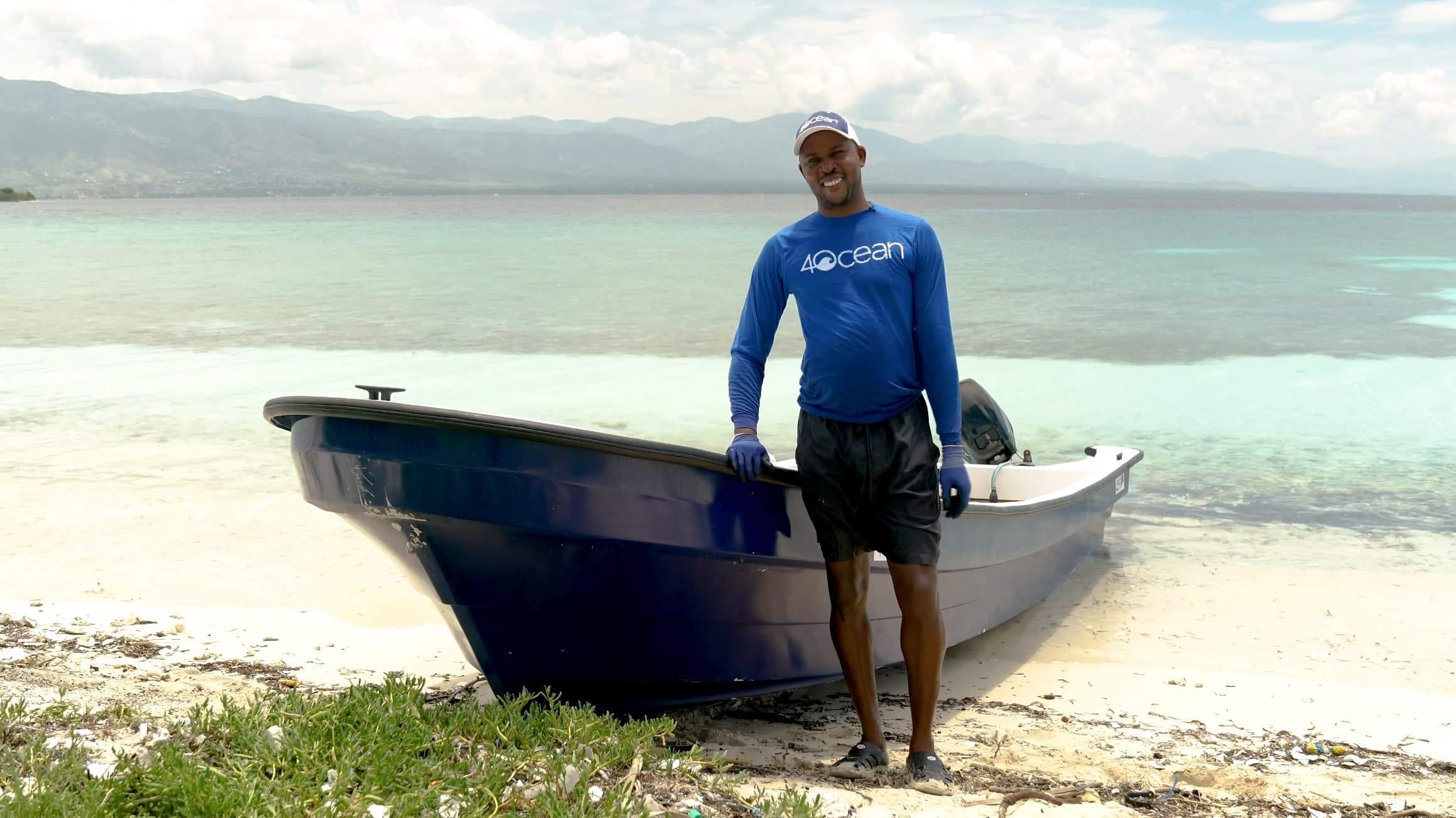 Meet the Team: Captain Fred Pierre Louis from 4ocean Haiti