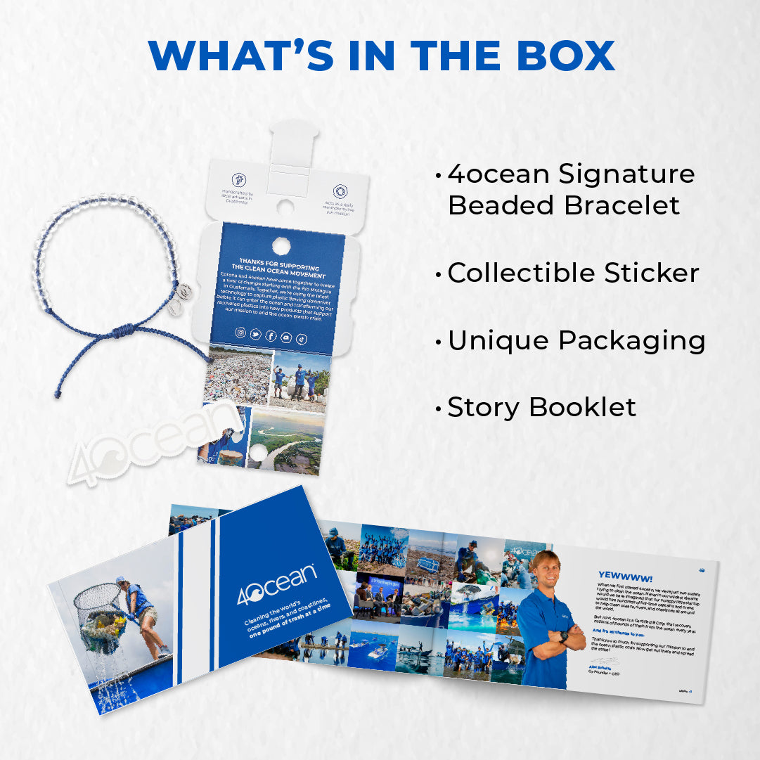 4ocean Signature Bracelet | The Original Ocean Cleanup Bracelet
