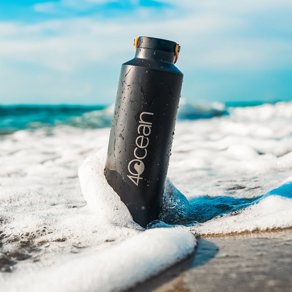 Luma x 4ocean Stainless Steel UV-C Filtration Water Bottle 20 fl oz